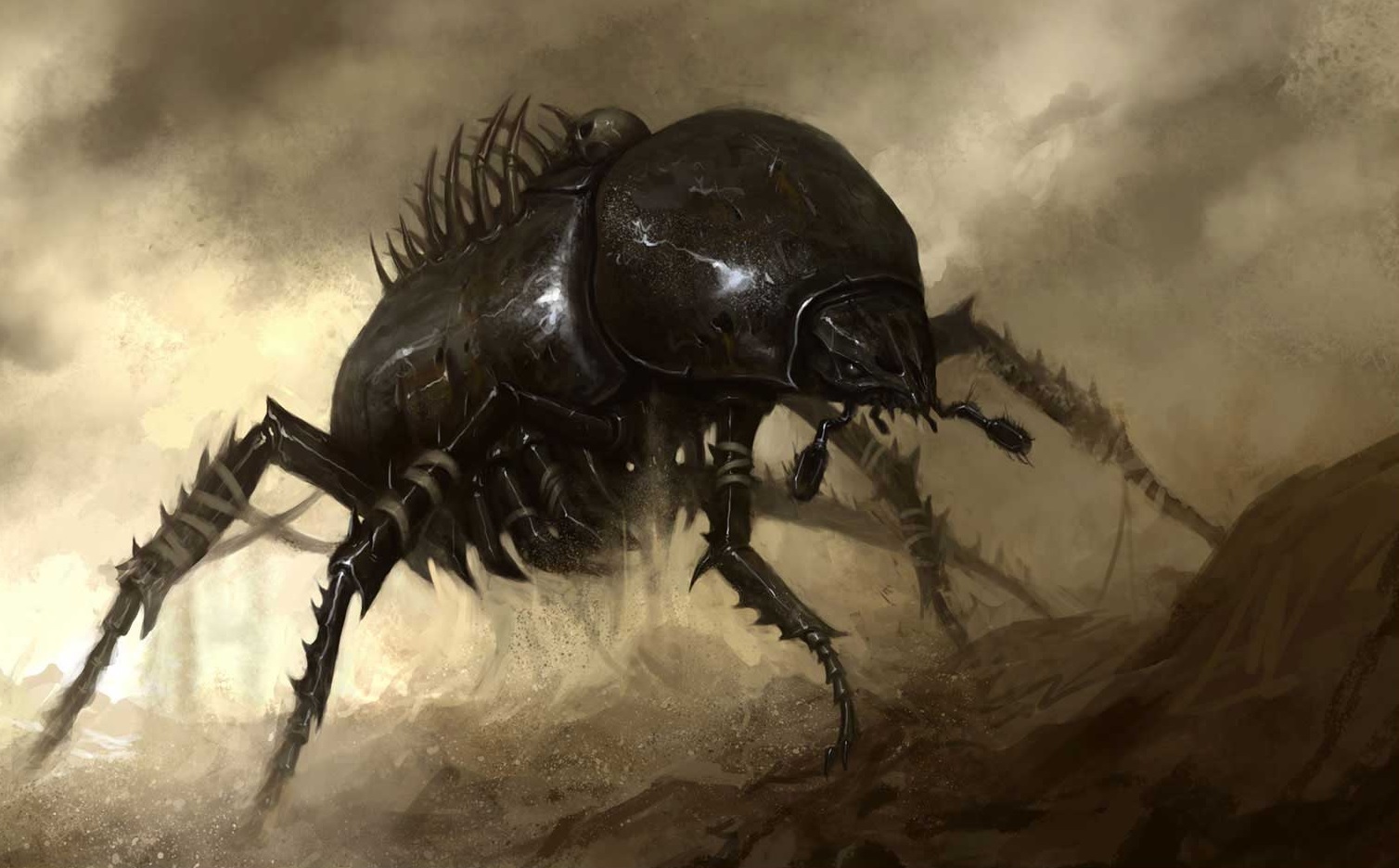 Bombadier Beetle (giant) - The Authentic D&D Wiki