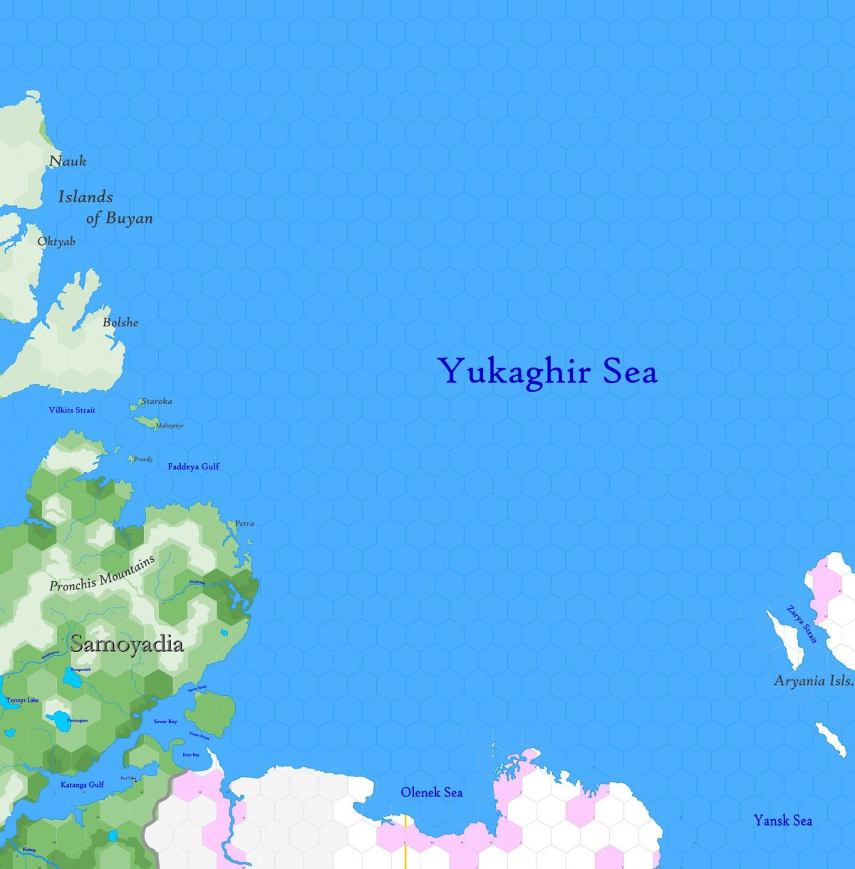 Map A.05 - Yukaghir Sea - The Authentic D&D Wiki